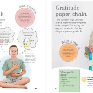 Mindfulness Activity Book for Kids: Calm & Focus (PDF) - Etsy