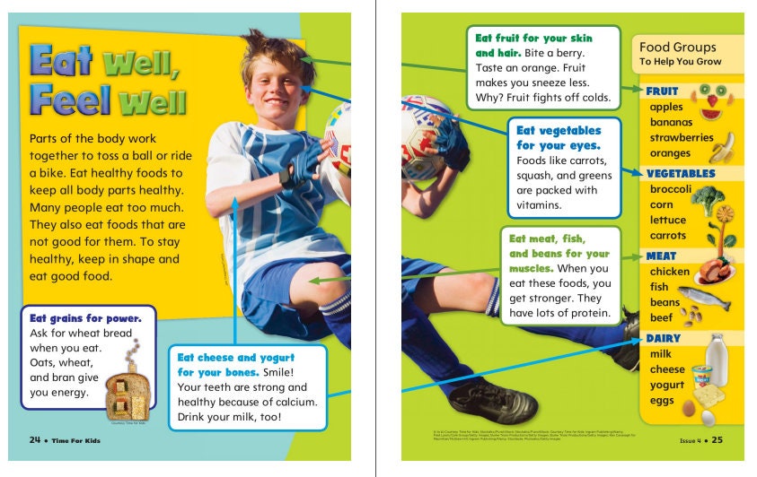 TIME Magazine for Kids, Stories for Young Reader Books Learning English ...