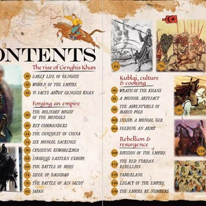 Mongol Empire History Kids Printable History, Genghis Khan History ...