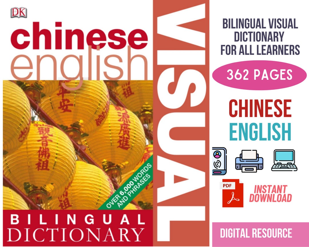 English-chinese Language Bilingual Dictionary Ebook for Beginners ...