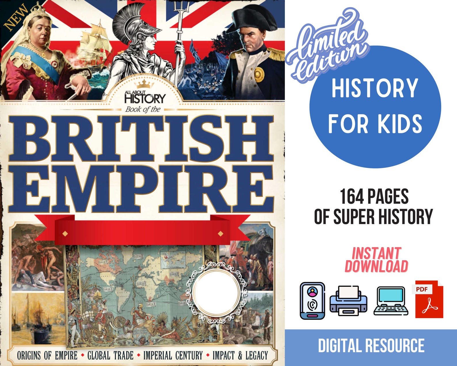 British History Kids Printable History Homeschool Resource, History of ...
