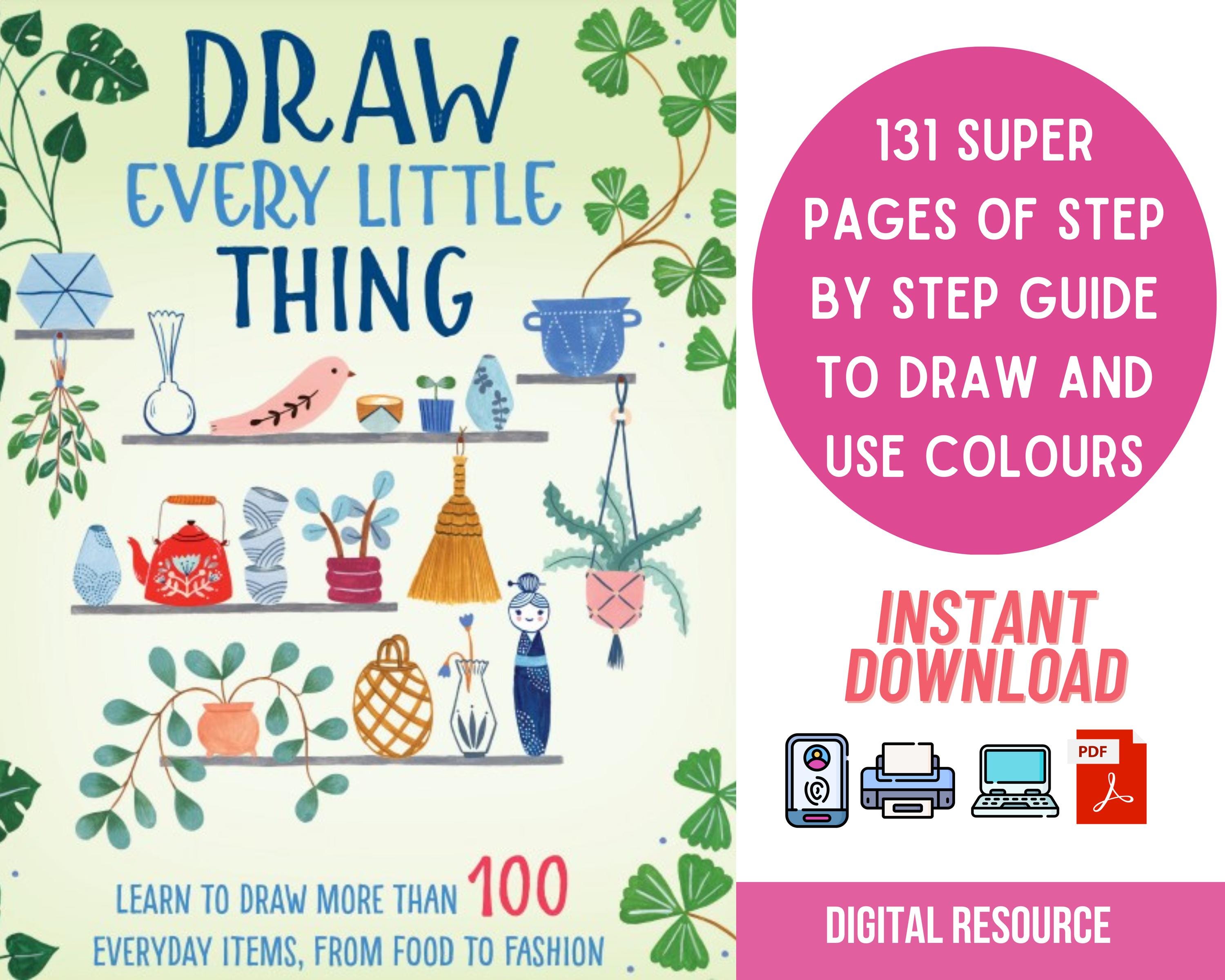 How to Draw Art Painting Watercolor, Drawing Step-by-step Guide ...