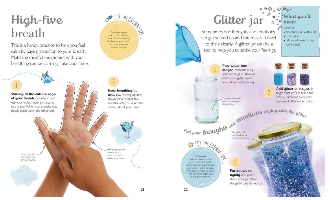 Mindfulness Activity Book for Kids: Calm & Focus (PDF) - Etsy