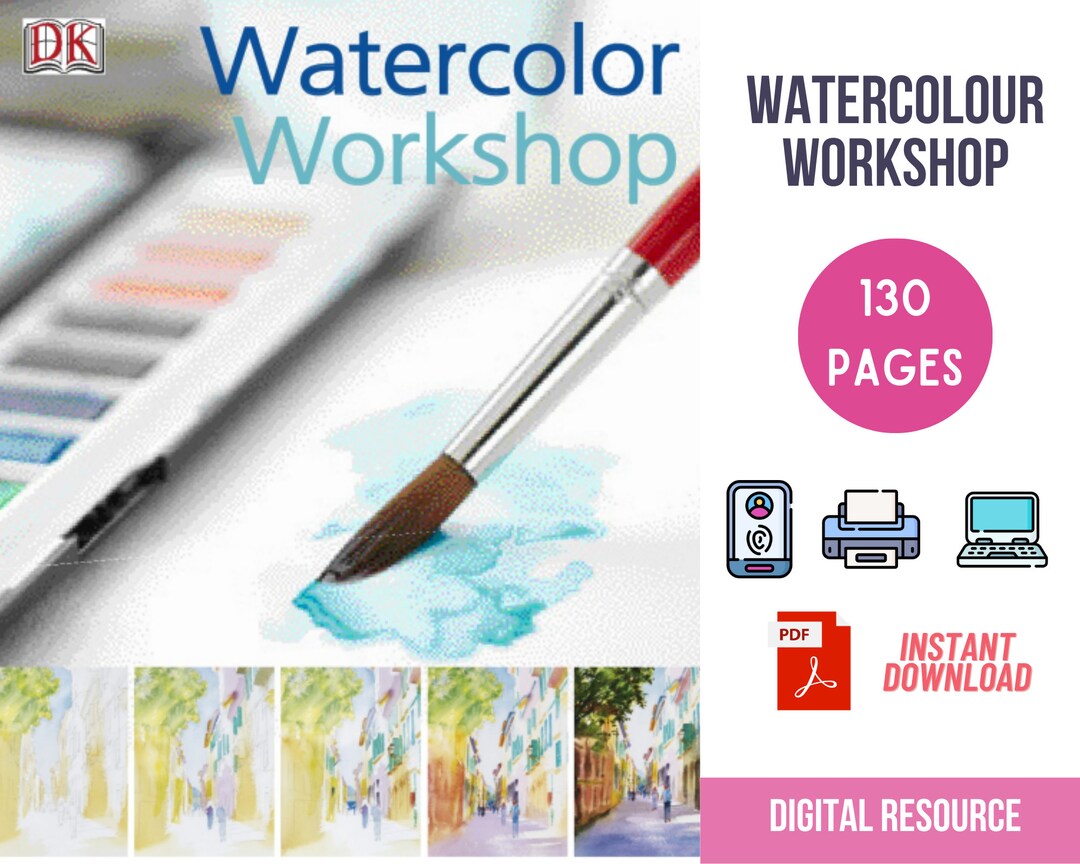 Watercolor Painting Guide: Step-by-step Techniques for Beginners (PDF ...