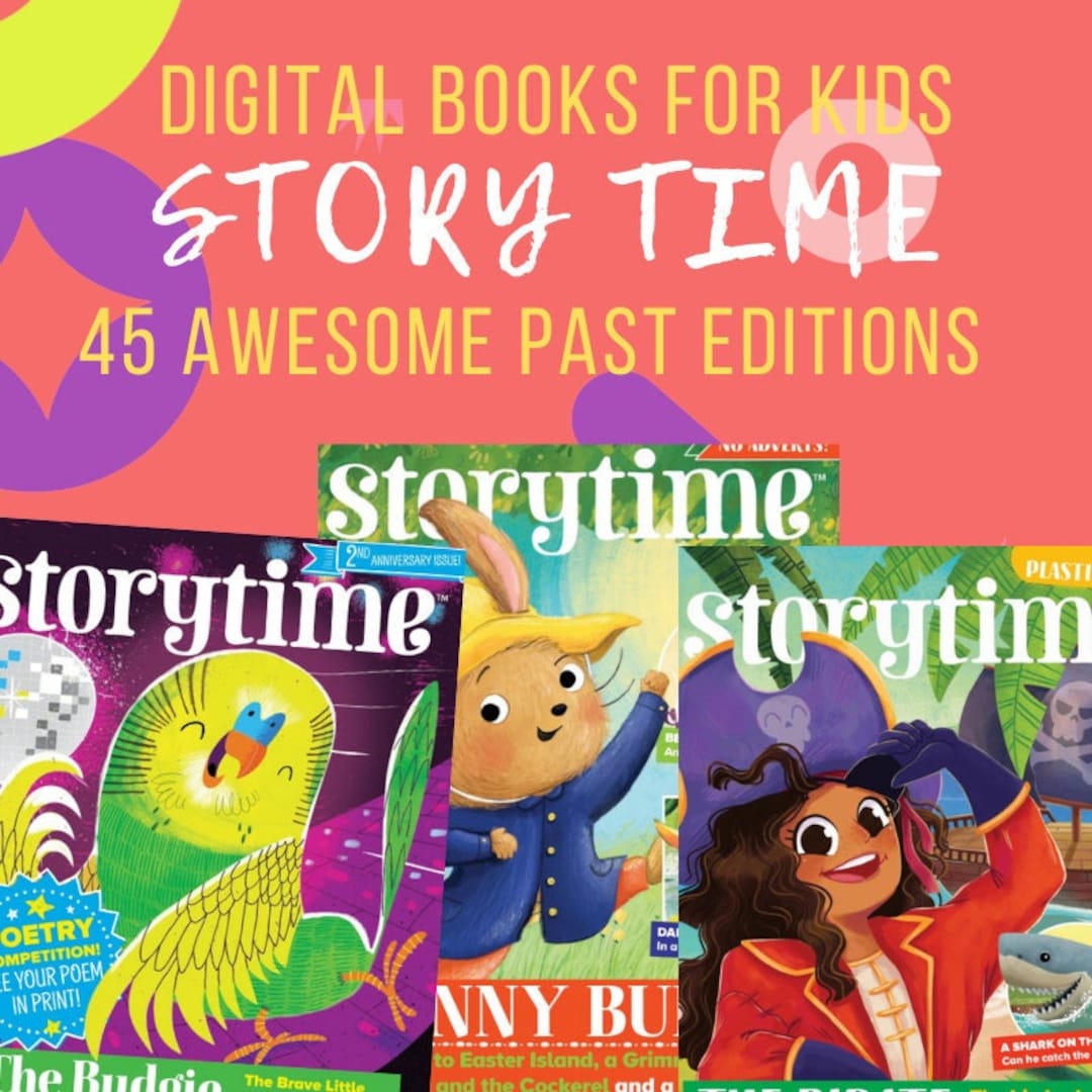 Kids Storytime Magazine Bundle: Literacy & Reading (PDF Download) - Etsy