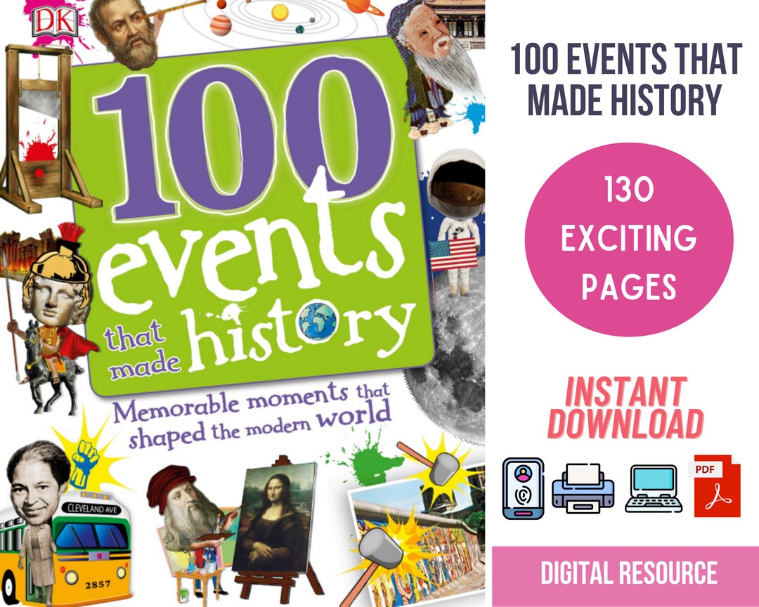 History for Kids History Homeschool Resource, Historical Events for ...