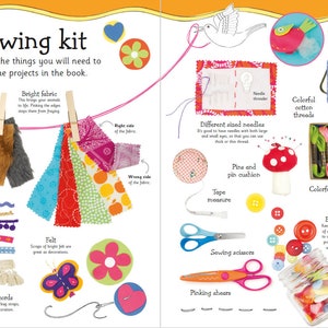 Sewing Projects for Kids: Learn to Sew Activity Book (PDF) - Etsy