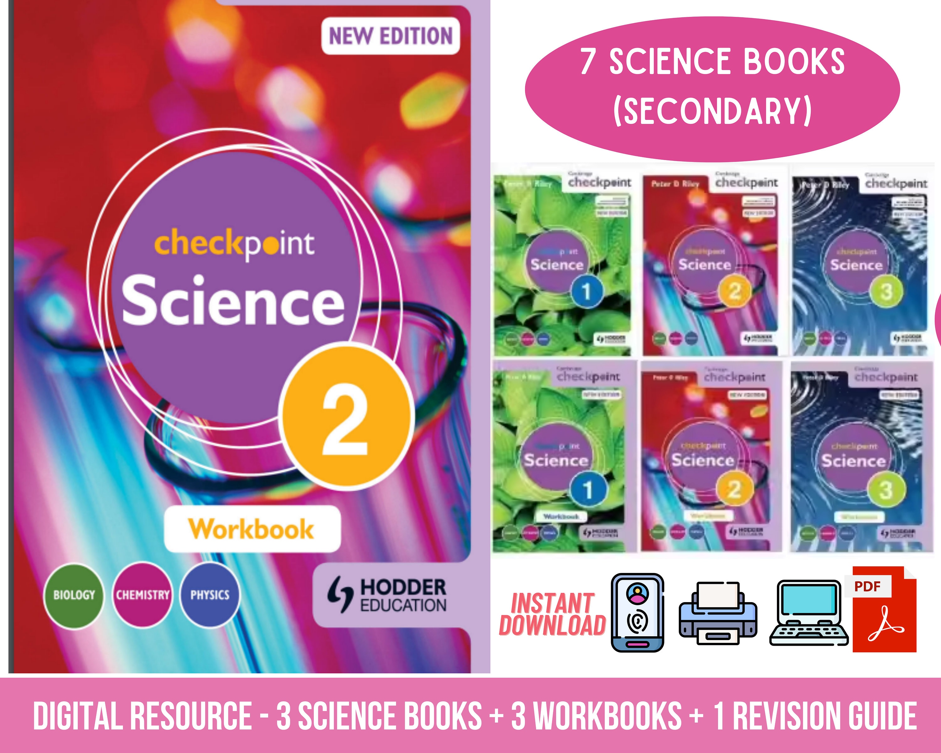 Science Homeschool Curriculum grade 7-9 Printable Science - Etsy