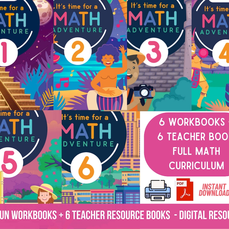 Homeschool Math Worksheets - Etsy