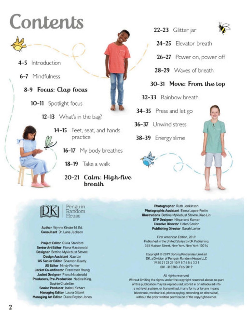 Mindfulness Activity Book for Kids: Calm & Focus (PDF) - Etsy