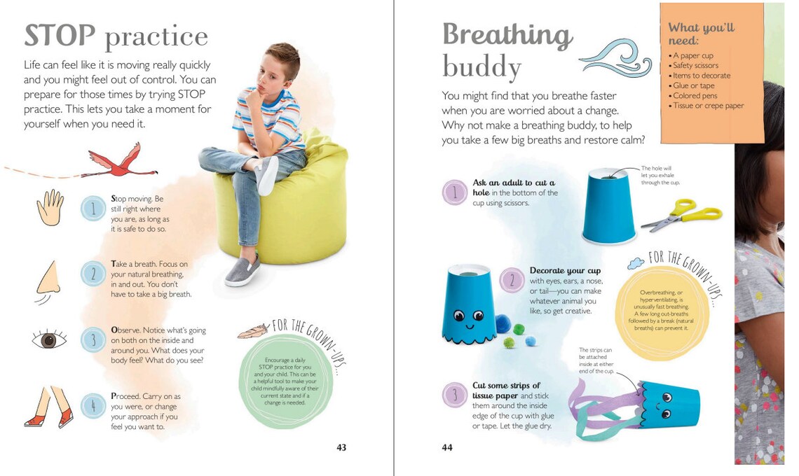 Mindfulness Activity Book for Kids: Calm & Focus (PDF) - Etsy