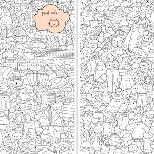 How to Draw Kawaii Doodles, Cute Art Printable Worksheets Art Digital ...