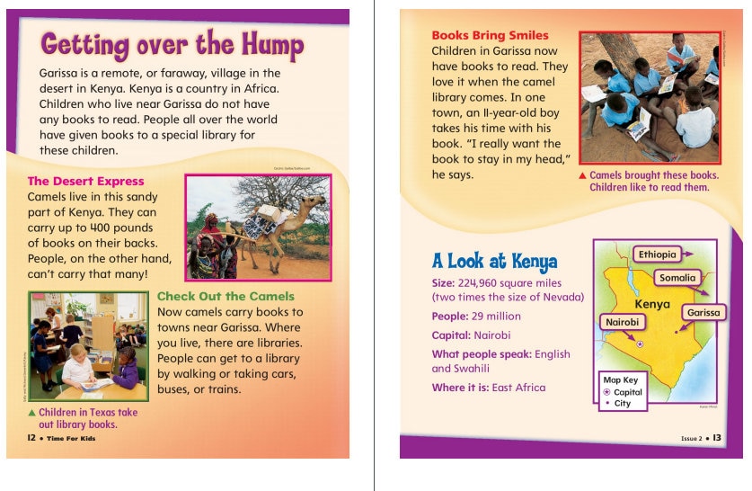 TIME Magazine for Kids, Stories for Young Reader Books Learning English ...