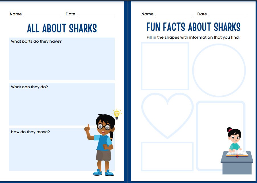 Science Worksheets for Kids Homeschool Worksheets Science Research ...