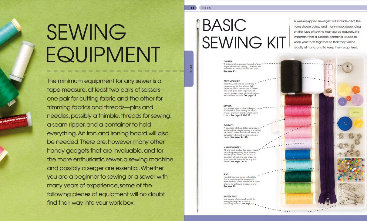 Sewing Guide Ebook: Step-by-step Sewing Projects (PDF Pattern) - Etsy