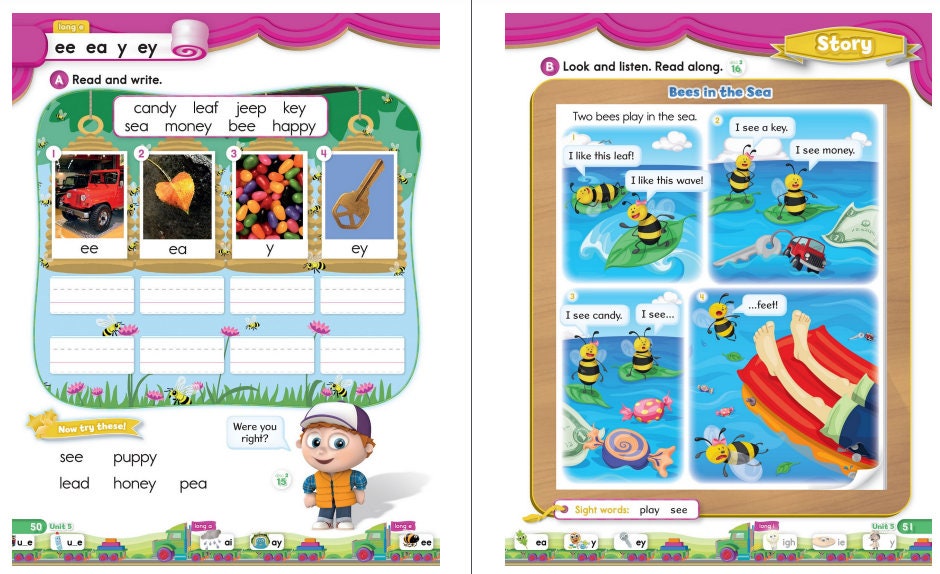 Phonics Book Set: Language Learning, CVC Words (PDF) - Etsy