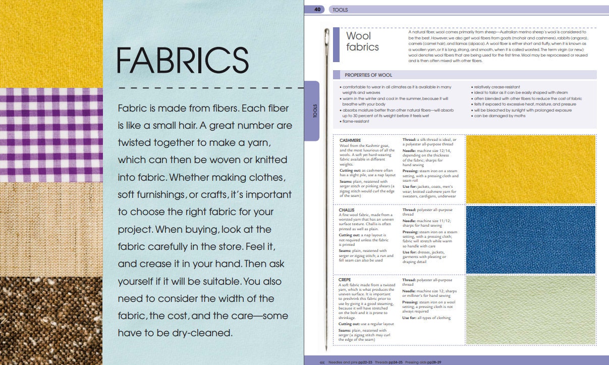 Sewing Guide Ebook: Step-by-step Sewing Projects (PDF Pattern) - Etsy
