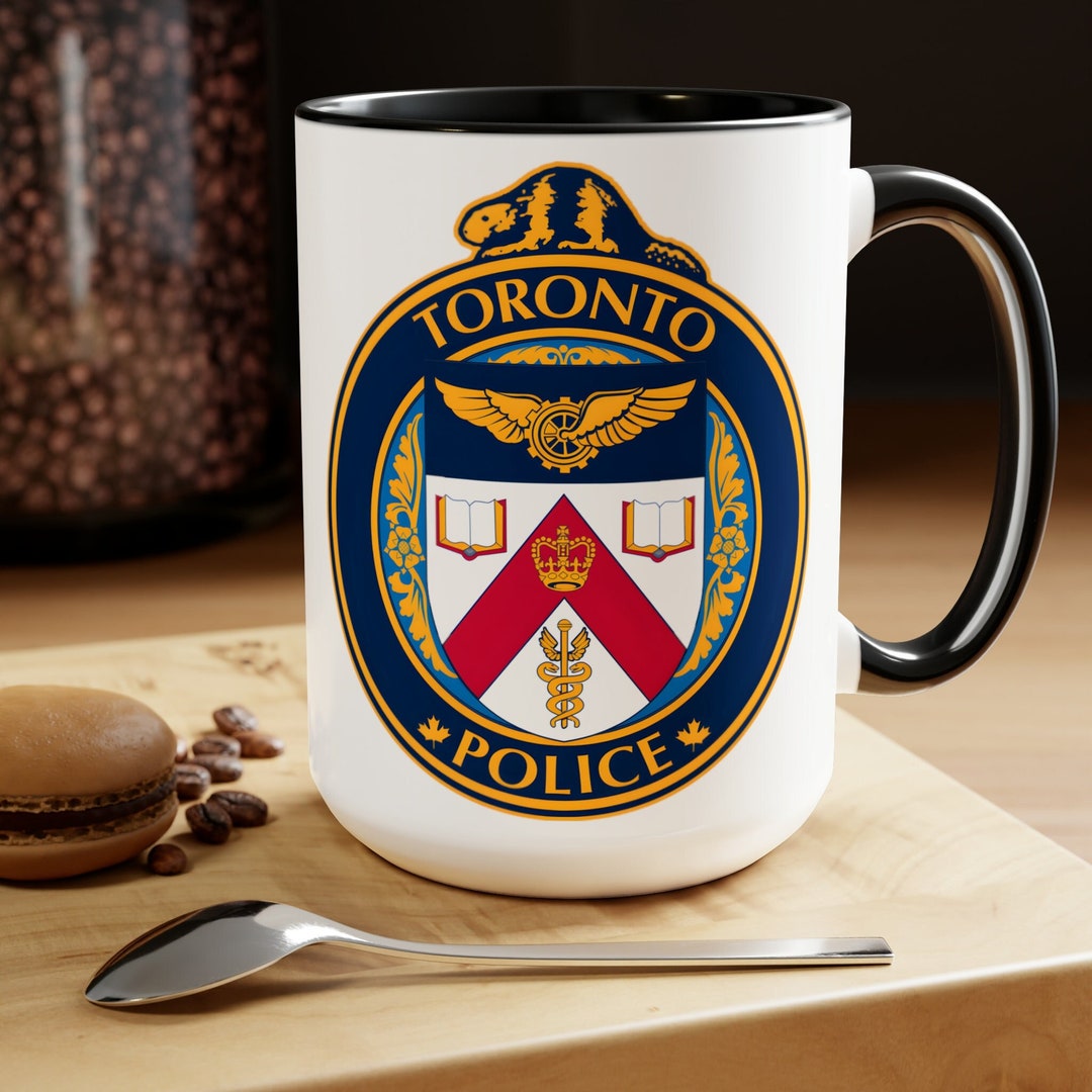 Toronto Police Badge Coffee Mugs, Toronto Police Gift, Gift for Police ...