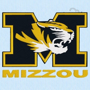 Mizzou Embroidery Digital Download File - Etsy