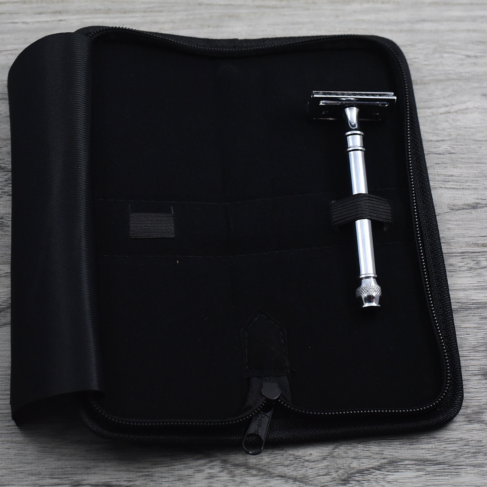 Classic Shaving Double Edge De Safety Razor + Free Blades & Travel ...