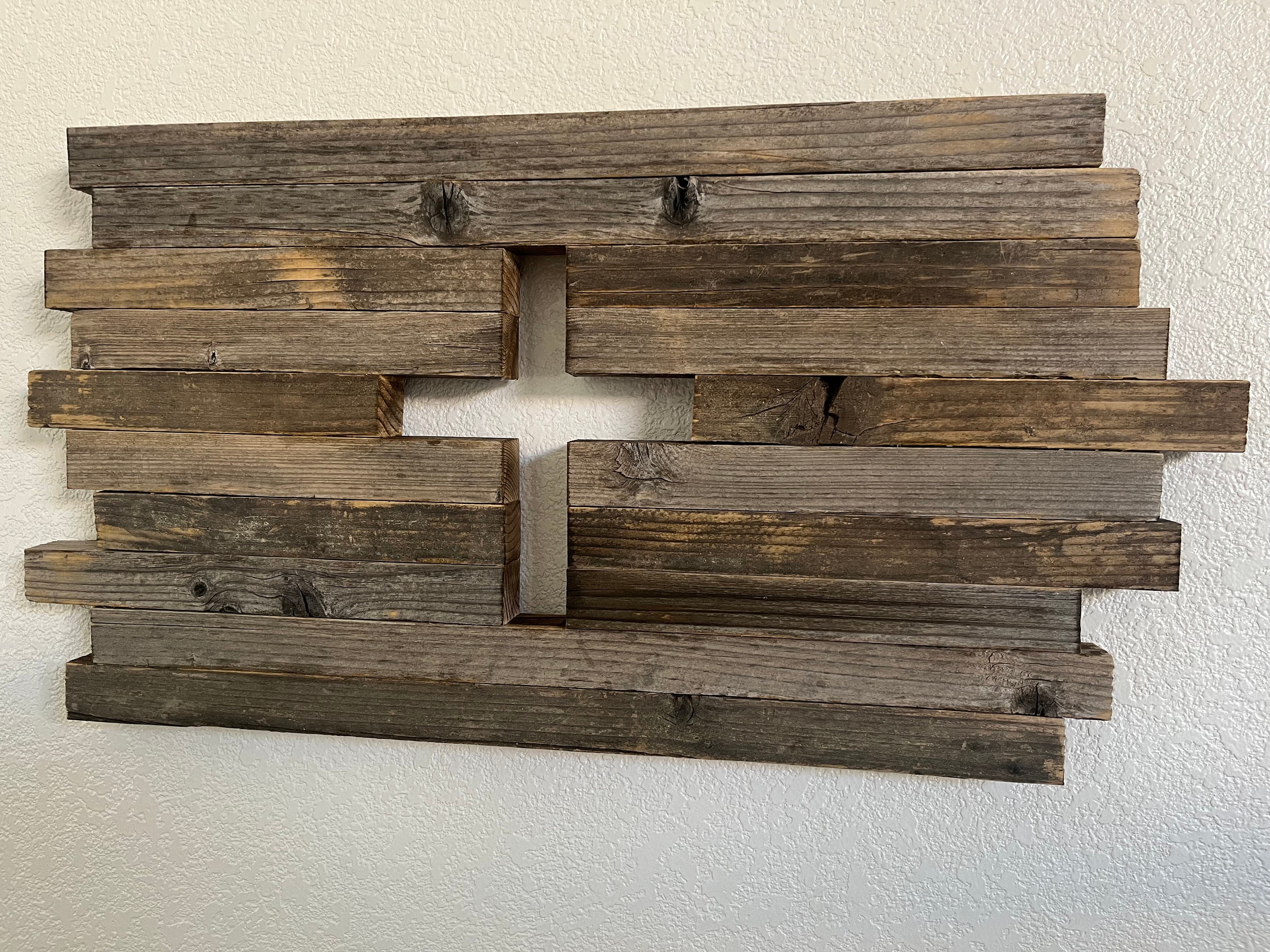 Rustic - Cross - Reclaimed Wood Wall Decor - Etsy