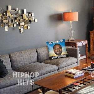 Meme Pillowcase Kanye West Funny Cushion Covers Soft Square Living Room ...