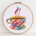 Geometric Java Cross Stitch Pattern - Etsy