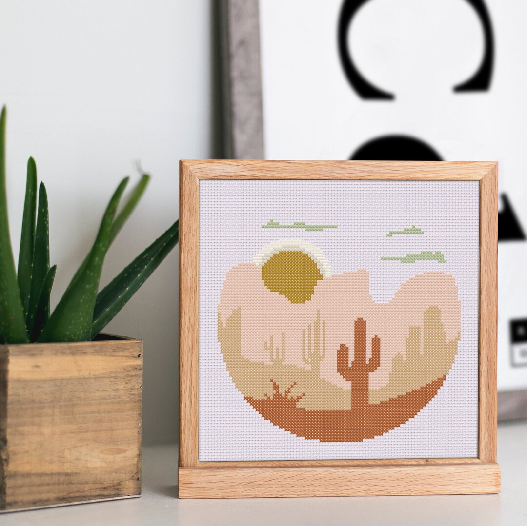 Desert Dreams Cross Stitch Pattern - Etsy