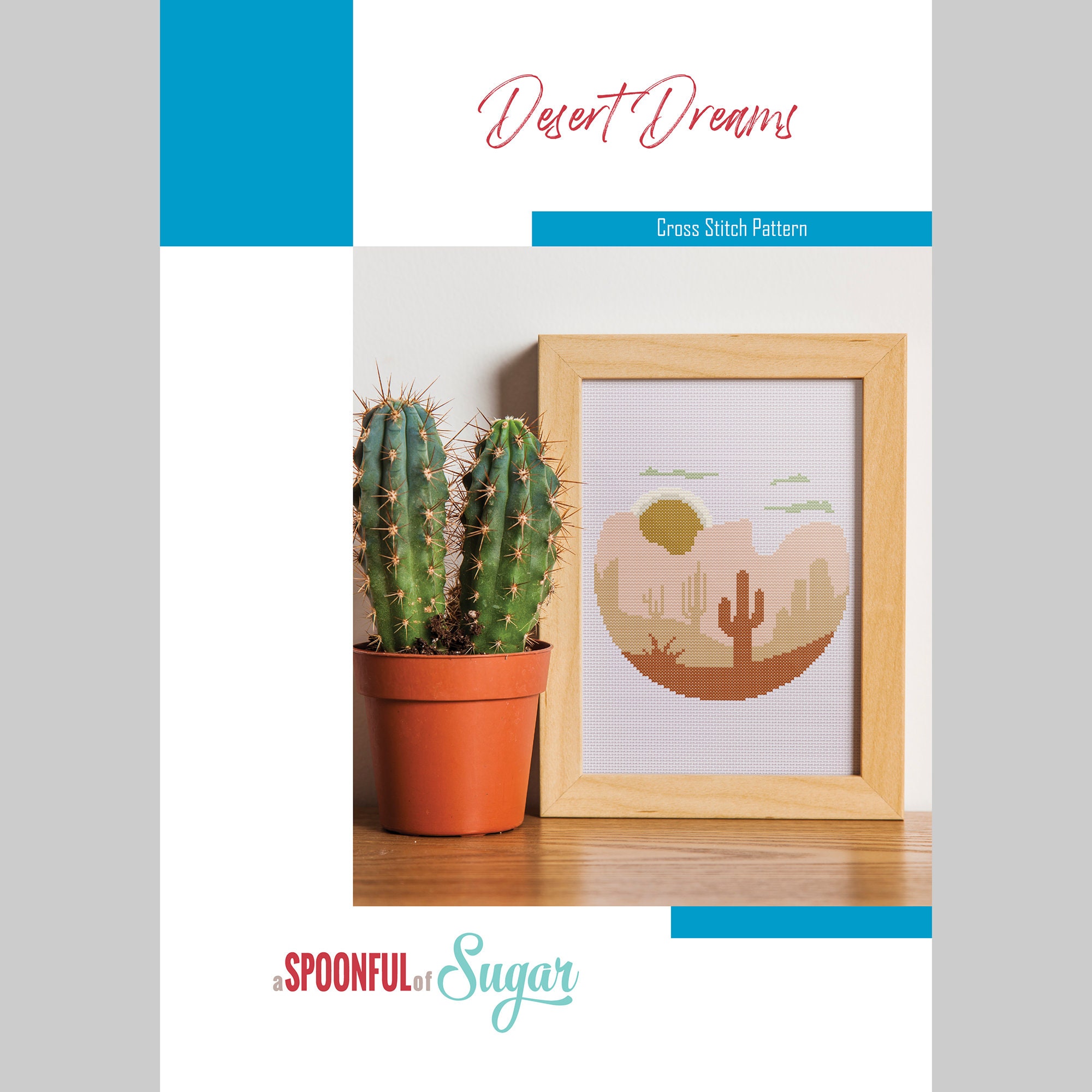 Desert Dreams Cross Stitch Pattern - Etsy