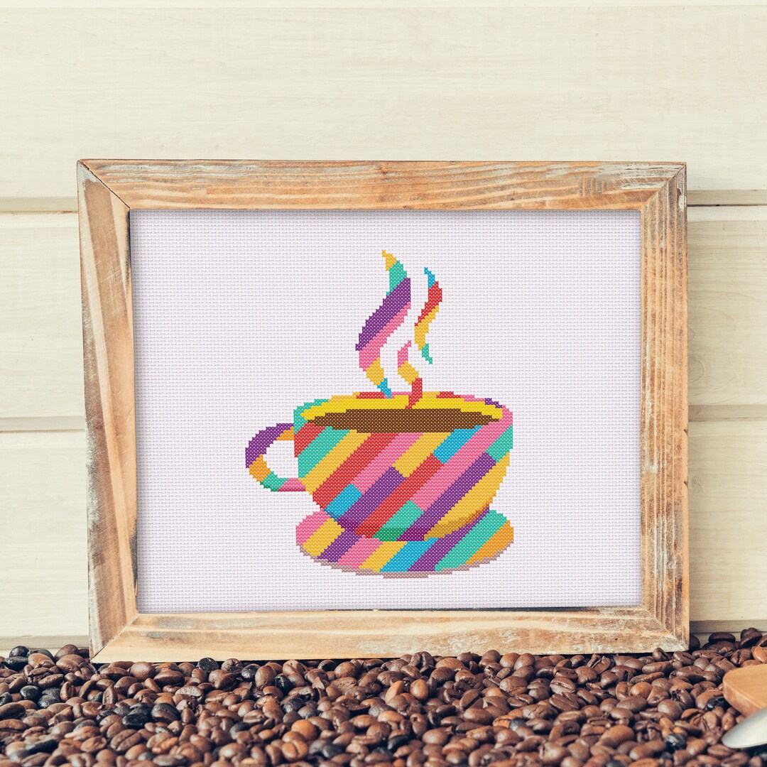 Geometric Java Cross Stitch Pattern Etsy