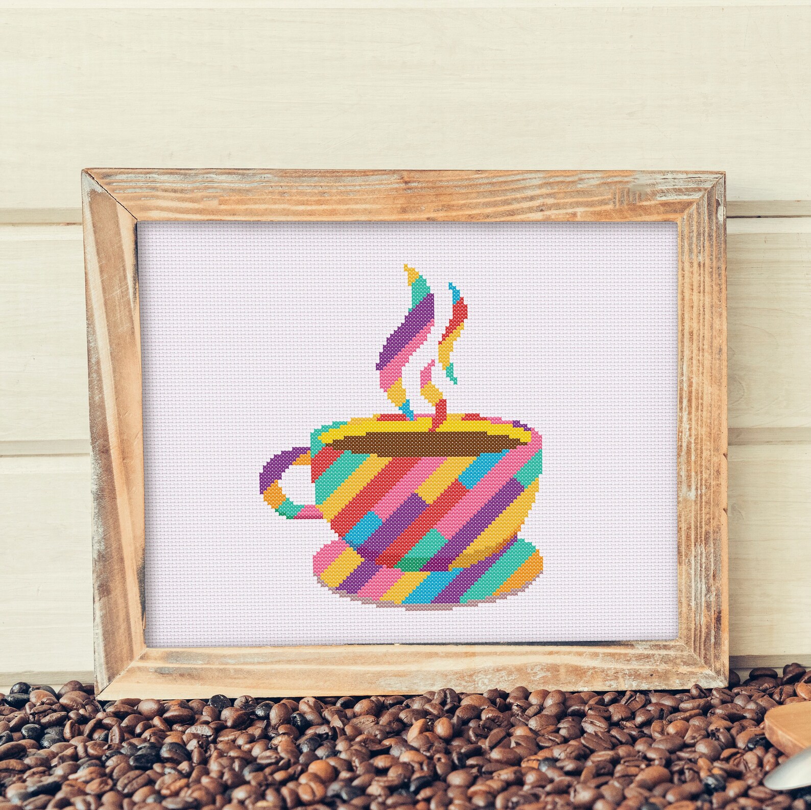 Geometric Java Cross Stitch Pattern - Etsy