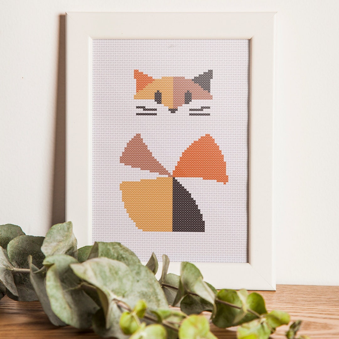 Calico Cat Casper PDF Cross Stitch Pattern - Etsy