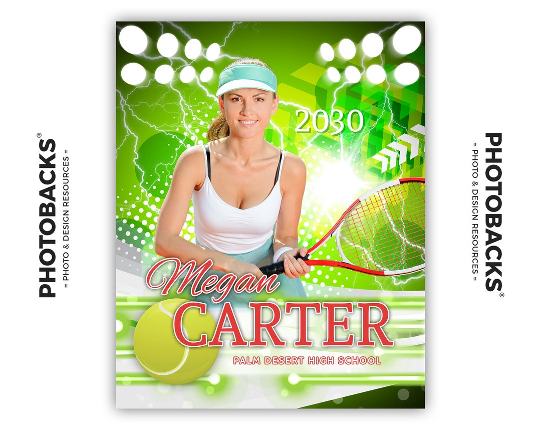 Photoshop Tennis Sports Poster Template From Photobacks Sports Package ...