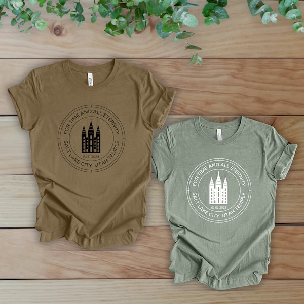 Lds T Shirt - Etsy