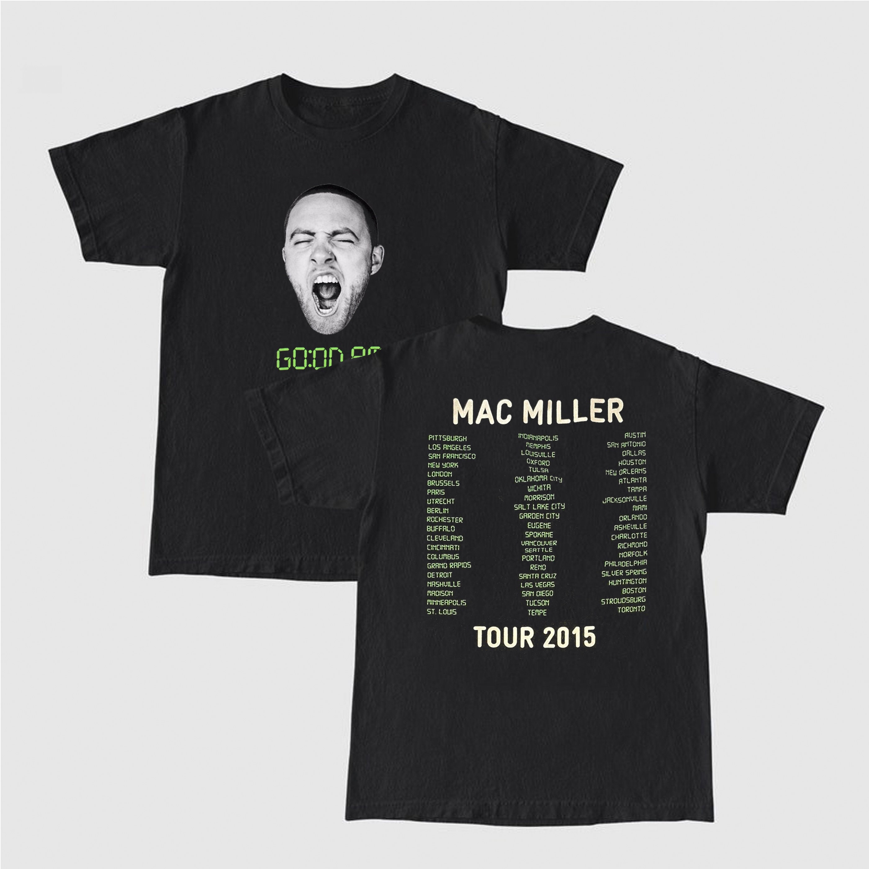 Macmiller GOOD AM Tour T-Shirt, macmiller self care Shirt sold by ...