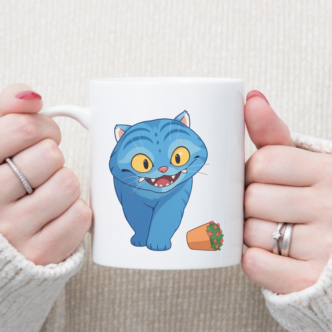 Derpy Tiger Mug | Kpop Demon Hunters Inspired Mug | Cute Tiger K-drama ...