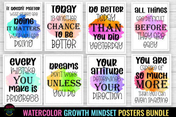 Growth Mindset Posters for Back to School Classroom Décor - Etsy