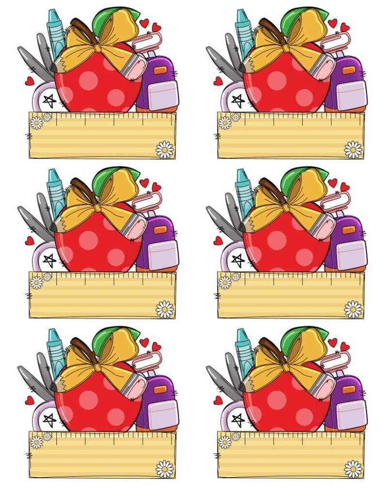 Personalized Name Labels - Ideal for Back to School Students and ...