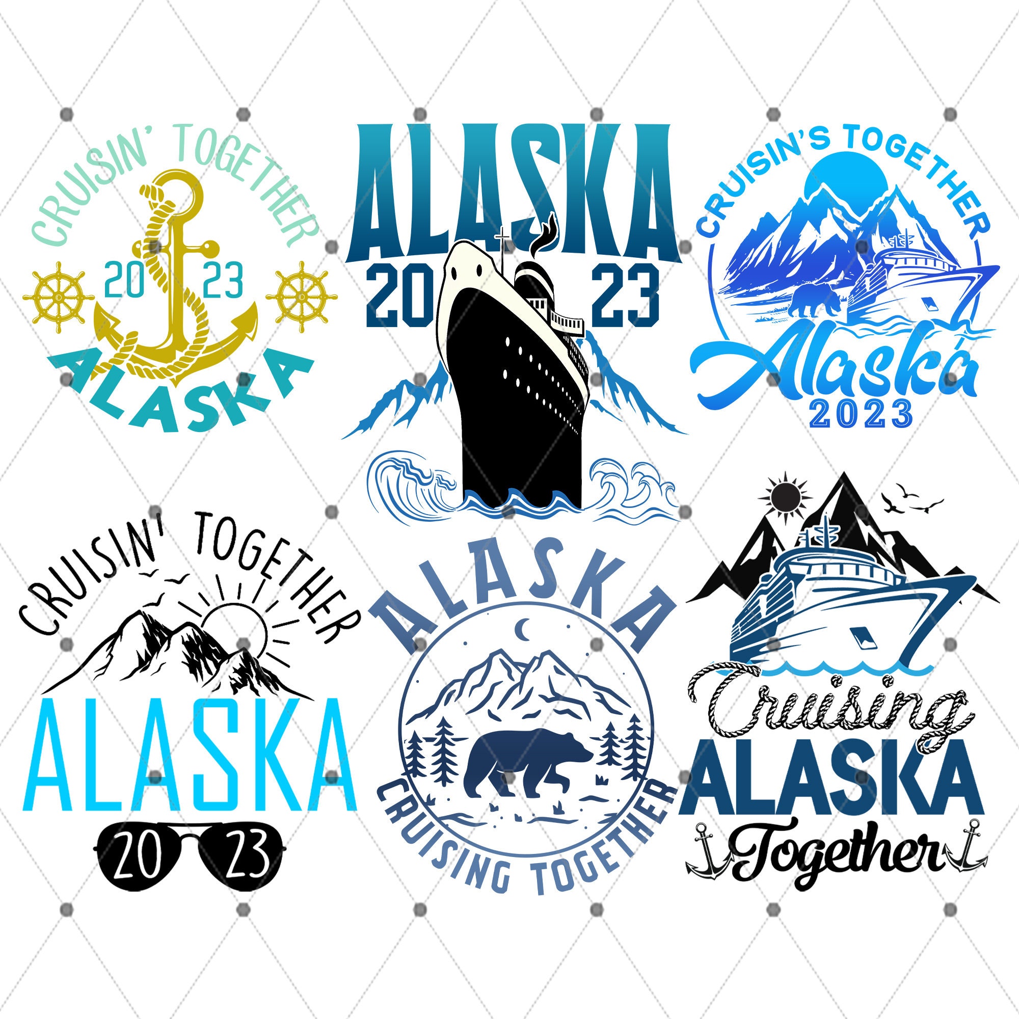 Alaska 2023 Svg Cruising Together Svg Alaska Cruise Svg - Etsy Ireland