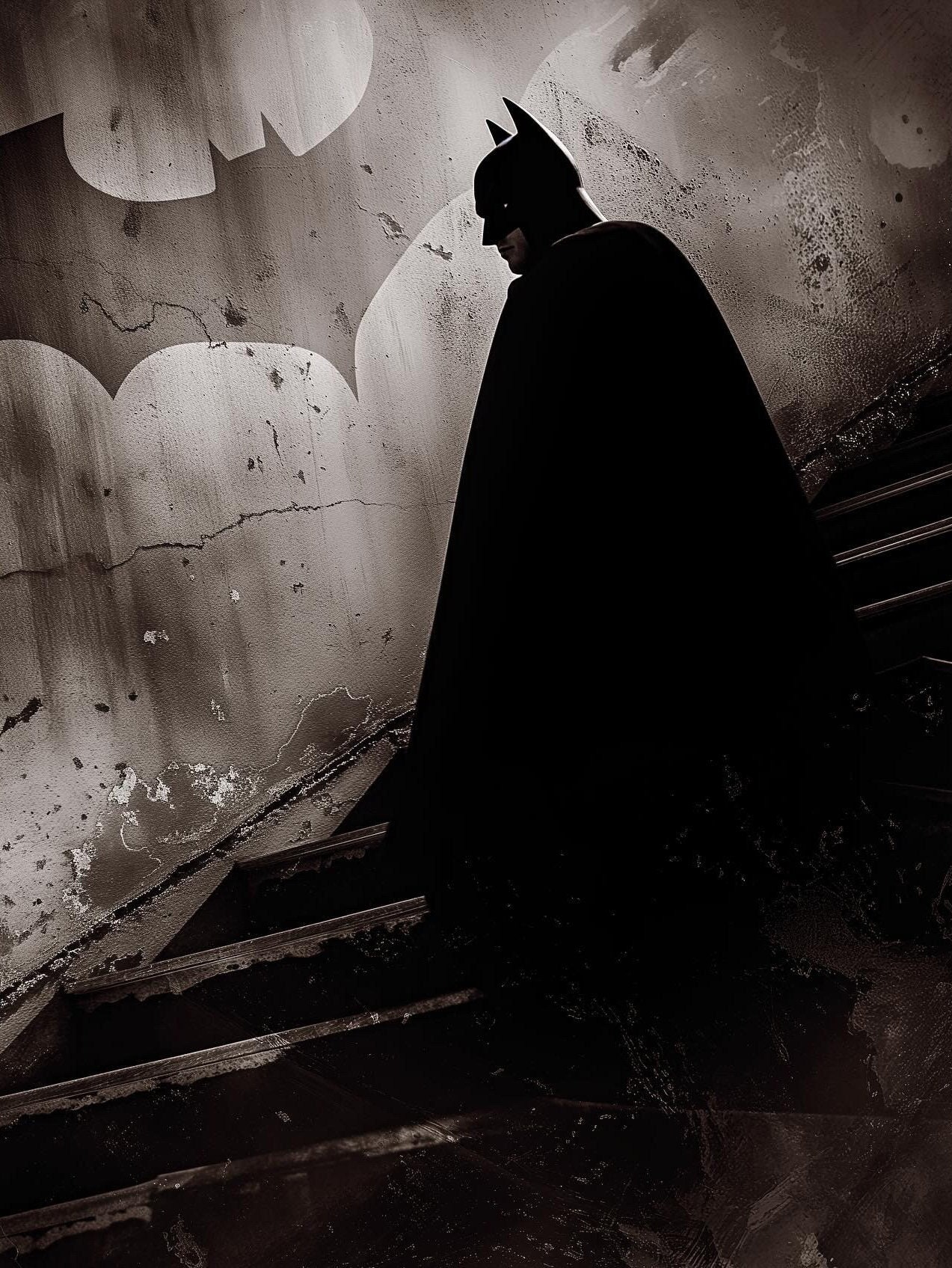 The Dark Knight Digital Art, an Original Bat-work. Instant Download ...