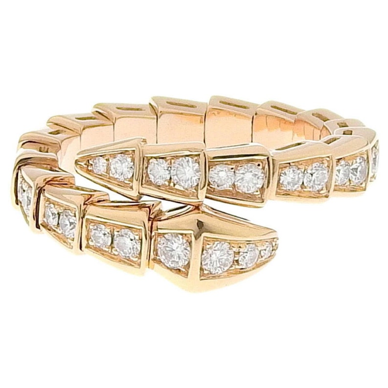 Snake Ring, Gold Plated, Women Ring, Jewelry Unisex Rings, Serpent Ring ...