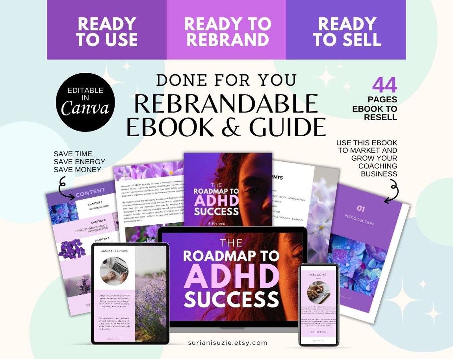 The Roadmap to ADHD Success Done for You Ebook & Guide for ADHD Coach ...