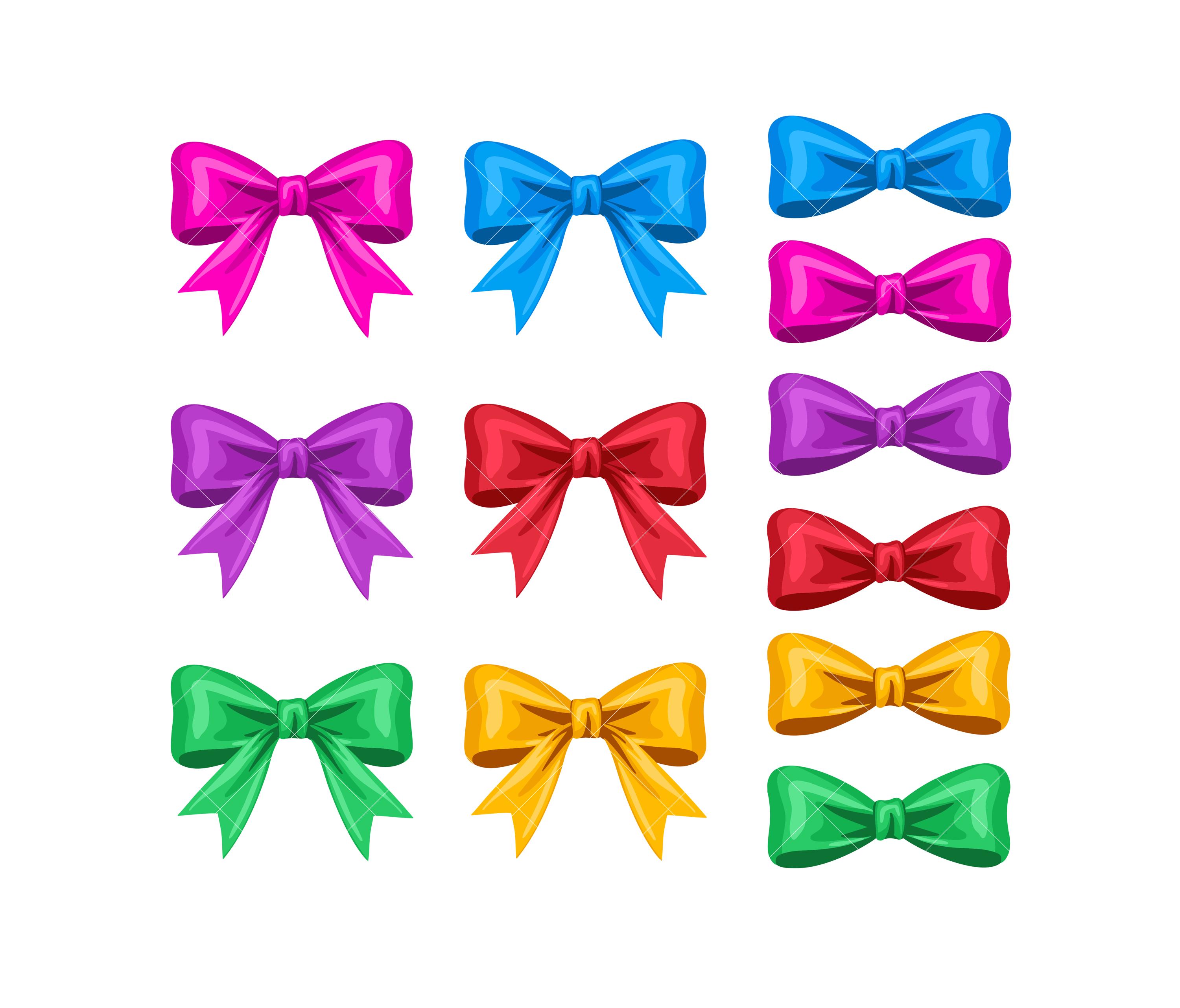 Ribbon Digital Clipart Illustrations for Every Project, Hand Drawn ...