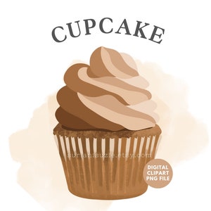 Cupcakes Clipart PNG and EPS Vector Graphics, Sweet Bites Sticker Clip ...