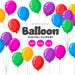 Balloons Digital Clipart Illustrations for Every Project, Birthday ...