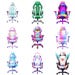 Gaming Chair 52 Illustrations (transparent PNG) - Etsy