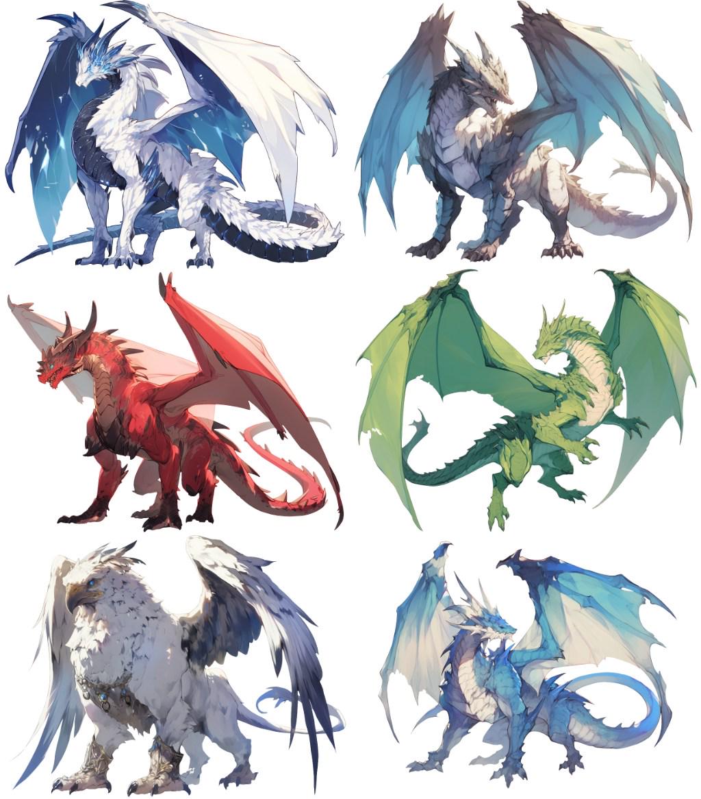Demon 50 Illustrations (transparent PNG) - Etsy
