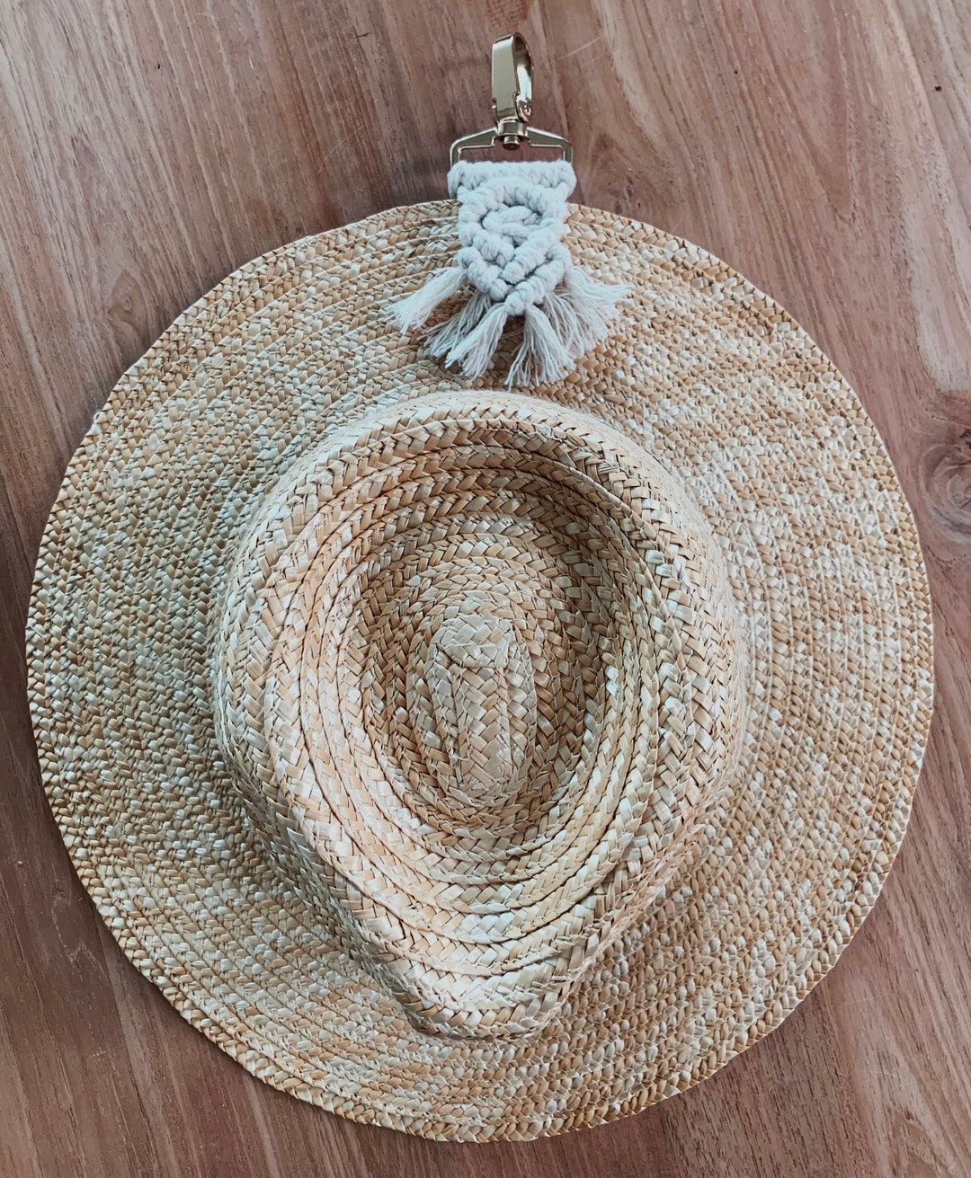 Macrame Hat Clip - Etsy