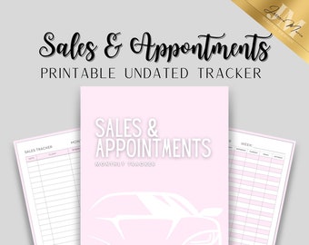 Sales and Appointment Tracker for Vehicle Sales, Car Sales, Saleswomen ...