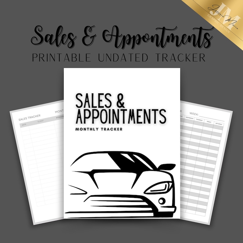 Sales and Appointment Tracker for Vehicle Sales, Car Sales, Saleswomen ...